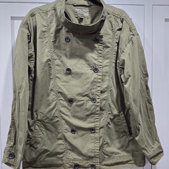 Lucky Brand | Jackets & Coats | Lucky Brand Olive Cotton Cargo Jacket ...